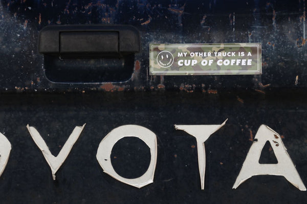 My Other Truck is a Cup of Coffee Bumper Sticker | Brioso Coffee